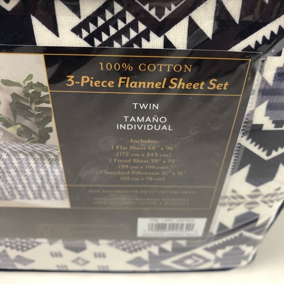 Pendleton | Bedding | Pendleton 0 Cotton Flannel 3 Pc Twin Sheet Set ...